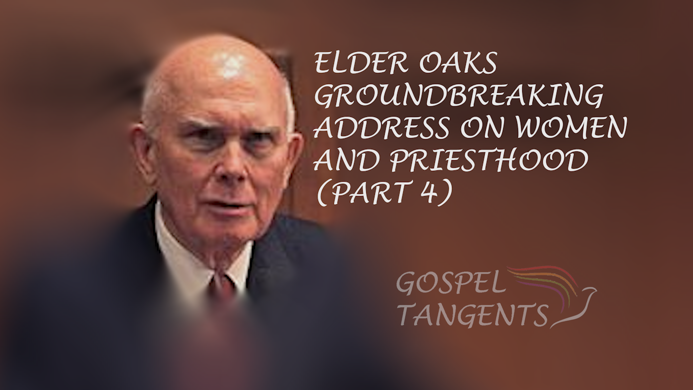 The Mormon Priestess, Oaks, Ordain Women, & Alternative Medicine ...