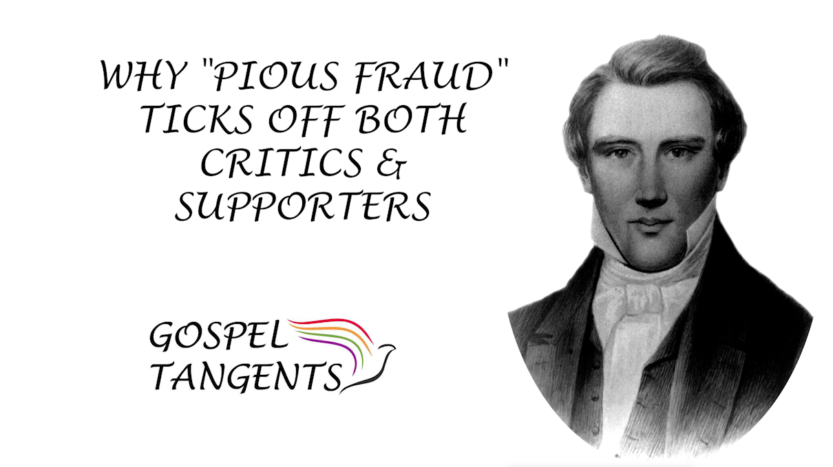 Dan Vogel on McConkie Mormonism/Pious Fraud – Wheat & Tares