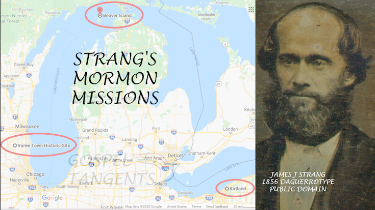 James Strang – The “Other Mormon” Prophet – Wheat & Tares
