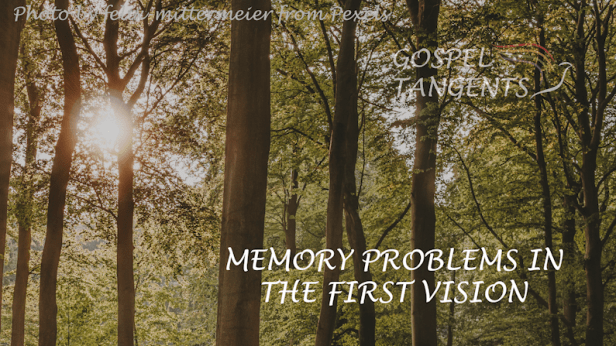 Memory Problems with First Vision – Wheat & Tares